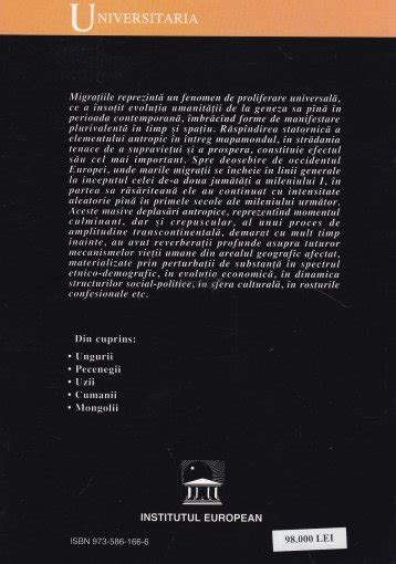 Victor Spinei Marile Migratii Din Estul Si Sud Estul E