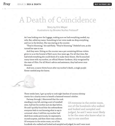 Fray Issue 3 Sex And Death Fonts In Use