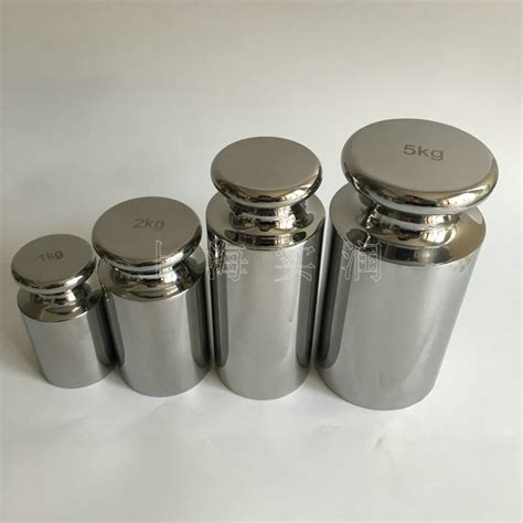 F1级标准砝码5kg 1mg千分位天平校验砝码 上海实润实业有限公司