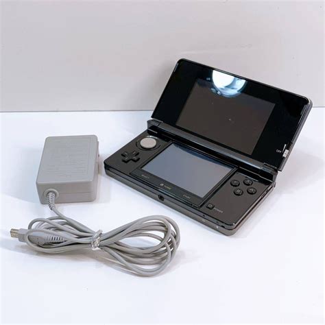 Yahooオークション 309 中古 Nintendo 3ds コスモブラック Ctr 001