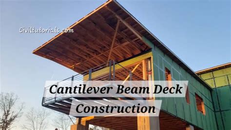 What Is Cantilever Deck Types Uses And Benefits Civil Tutorials