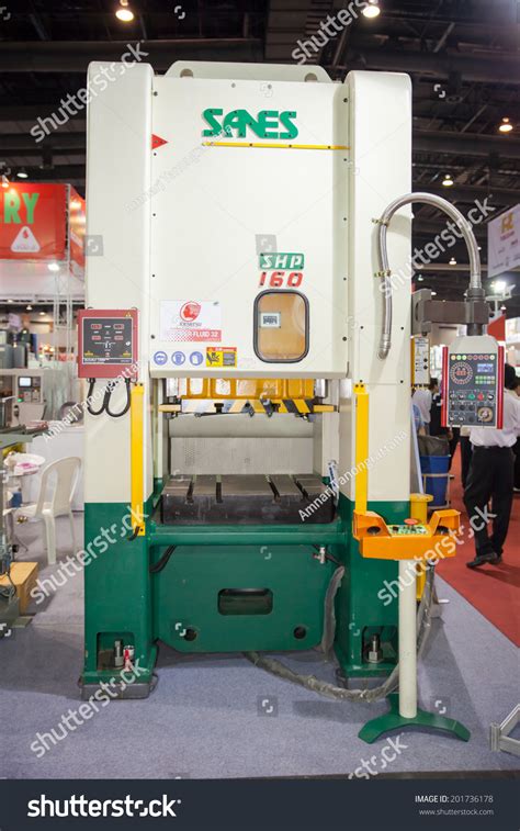 Bangkok June 22 Cnc Machine Display Stock Photo 201736178 Shutterstock