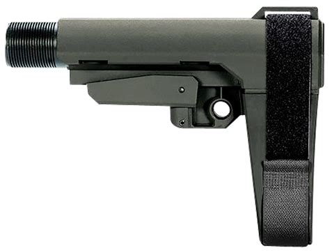 Sb Tactical Sba3 X 5 Position Adjustable Brace Brace Only No Tube