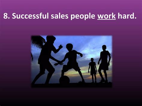 Characteristics Of Successful Salespeople Ppt