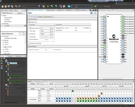 Вопрос про Mplab Code Configurator и Pic18f4550 Pic Форум по