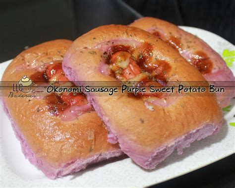 Llc Bakeries Okonomi Sausage Purple Sweet Potato Bun