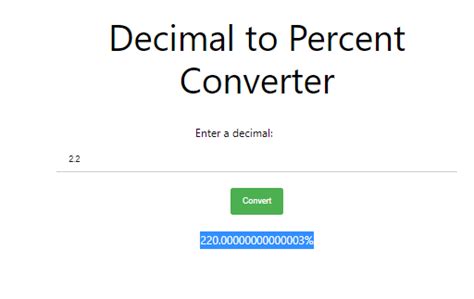 Online Convert Decimal To Percent Chatgptopenai Org