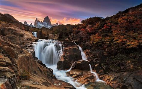 Красивые горы с водопадом 80 фото