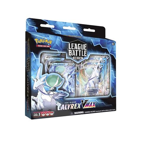Pokemon TCG Ice Rider Calyrex VMAX League Battle Deck Kraken