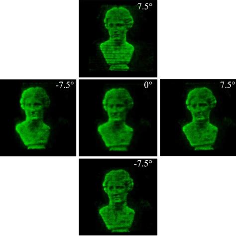 Printed Hss Of Two Virtual Objects From Different Viewpoints A 3d