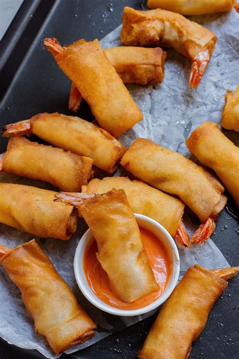 Fried Shrimp Spring Rolls Manila Spoon