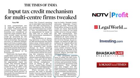 Sudipta Bhattacharjee On Linkedin Gst Isd India Interimbudget