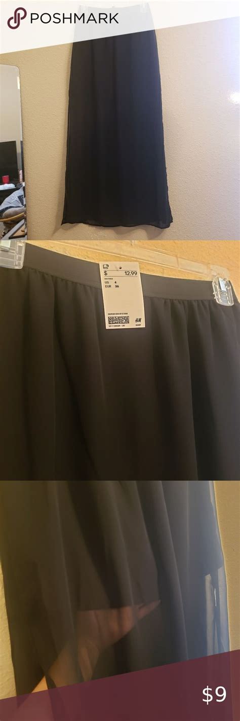 Sheer Overlay Maxi Skirt Maxi Skirt Clothes Design Overlays