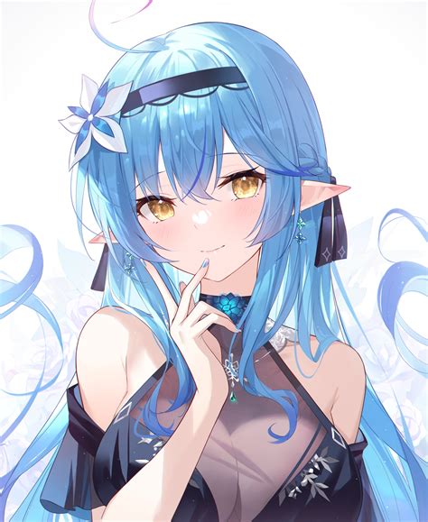 Yukihana Lamy Hololive Drawn By Heiyanshenshi Danbooru
