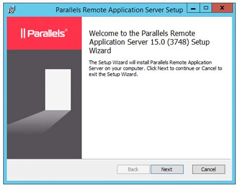 Phase 1 Installing Parallels Remote Application Server Parallels Blog
