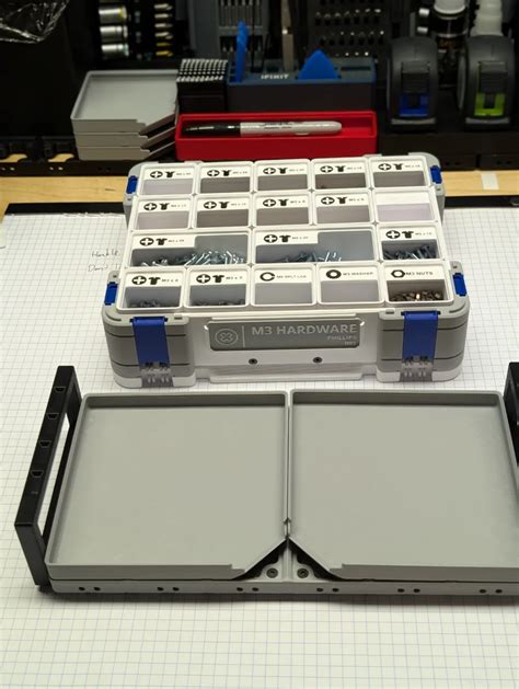 The Gridfinity Modular Parts Tray Remixed By Tailor F Glad Makerworld