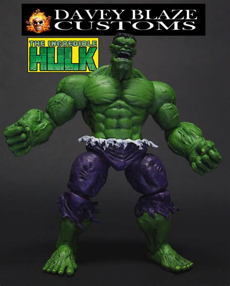 Incredible Hulk Custom Figure Davey Blaze Customs By Daveyblazecustoms