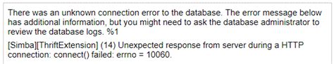 Cannot Connect To Spark Sql Or Databricks Through Proxy Server
