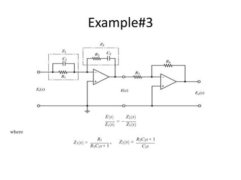 Modeling Of System Electronics Operational Amplifier Basics Solved Examples Lead Lag