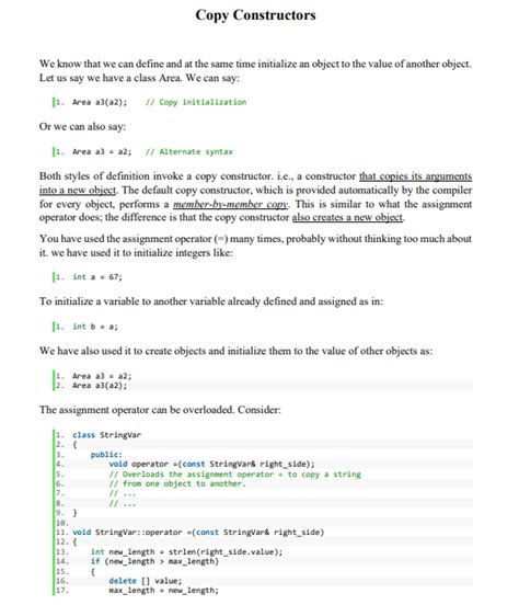 Solved Destructors We Have Seen That A Special Member