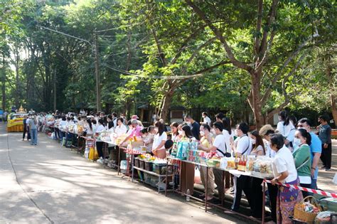 ภาพงานตักบาตรเทโวและทอดกฐินสามัคคีวัดท่าขนุนประจำปี ๒๕๖๖ พลังจิต