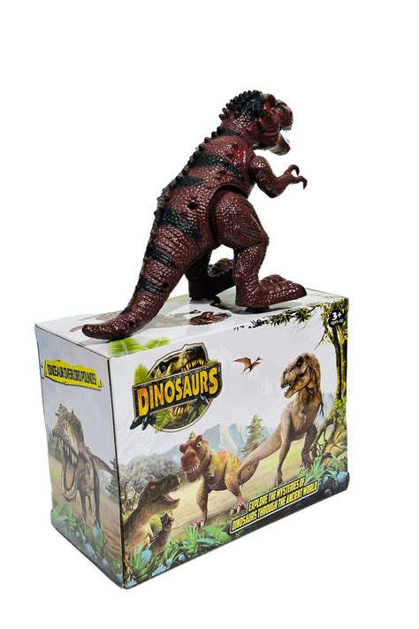 tmtoysandmore dinazor t rex oyuncak ışıklı sesli yürüyen model 15x24 cm