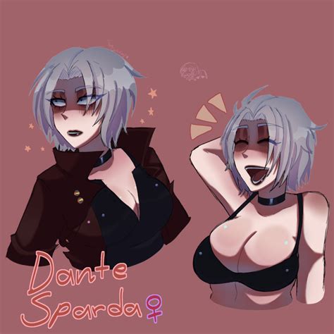 Rule 34 Big Breasts Blue Eyes Blush Capcom Dante Dante Devil May Cry