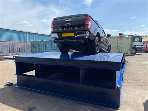 Custom Tonne Digger Loading Ramp Libra Weighing