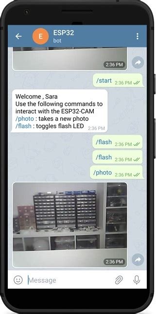 Telegram Esp Cam