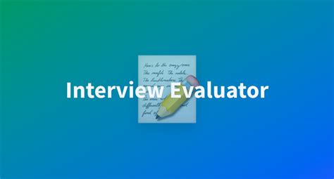 Interview Evaluator A Hugging Face Space By Pawanmartha05