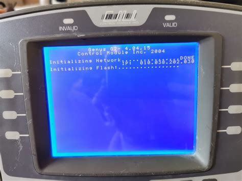 USED CONTROL MODULE INC A REV F CMI GENUS G TERMINAL ASSY MKII DLX SO SBIO Orbit