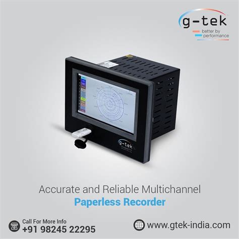 Paperlessmonitoring Efficientrecorder Dataaccuracy Techexcellence Reliablerecording