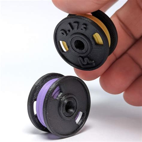 3d Printable Mini Spool Display Shelves And Mini Spools By Clockspring