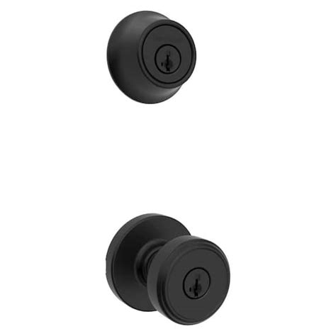 Kwikset Maven Keyed Entry Knob And Single Cylinder Deadbolt Combo Pack