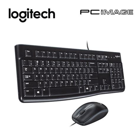 Logitech Desktop MK120 Usb Keyboard And Mouse PC Image