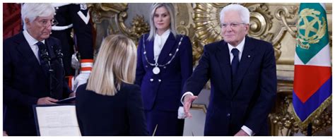 Il Giuramento A Memoria E Il Braccialetto Tricolore Così Giorgia