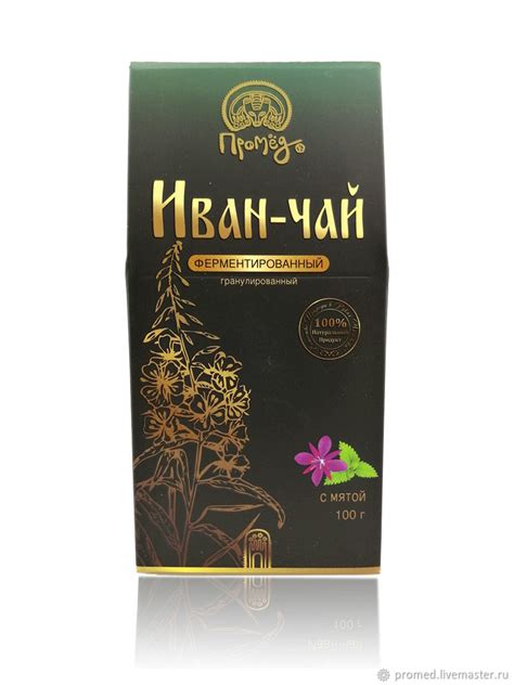 "Иван-чай" гранулированный ферментированный с мятой 100 г купить в ...