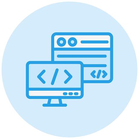 Premium Vector Backend Vector Icon Design Illustration