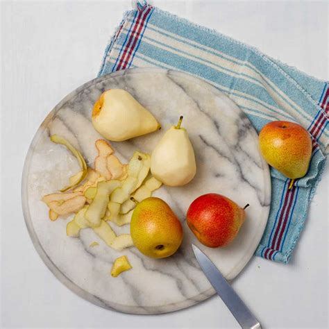 Red Wine Poached Pears Drizzle Me Skinny