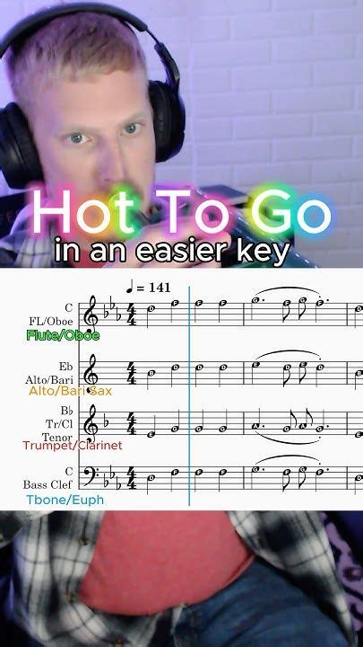 Hot To Go Sheet Music Easier Key In 2025 Clarinet Sheet Music