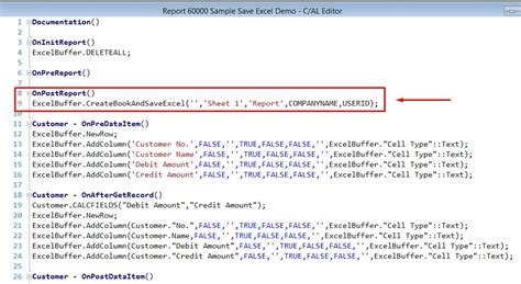 Microsoft Dynamics Nav 2016 Save Export To Excel