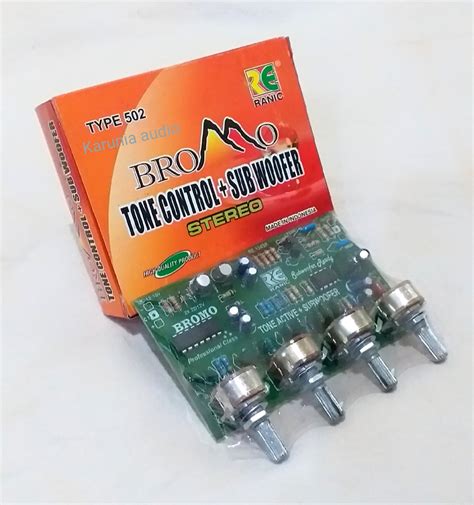 Kit Tone Control Subwoofer Stereo Lazada Indonesia