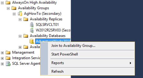 AlwaysOn Availability Groups How To Setup AG Between A Clustered And Standalone Instance Part