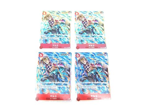 ワンピース カードゲーム Op03 013 マルコ Sr 4枚セット One Piece ∠u1430その他｜売買されたオークション情報