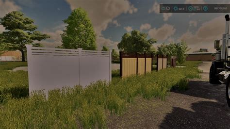 Privacy Fences FS22 KingMods