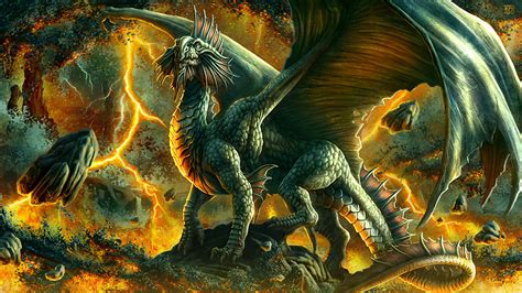 130 Green Dragon Wallpapers WallpaperSafari