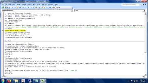Excel Error Object Variable Or With Block Variable Not Set After