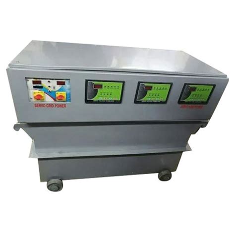 Buy 100 Kva Servo Voltage Stabilizer At Best Price Industrial Usage
