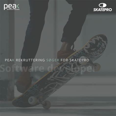 Peak Rekruttering On Linkedin 🚀 Software Developer Wanted For Skatepro 🚀 Join One Of Europes