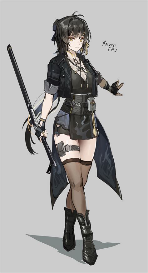 Rover And Female Rover Wuthering Waves Drawn By Velahka Danbooru